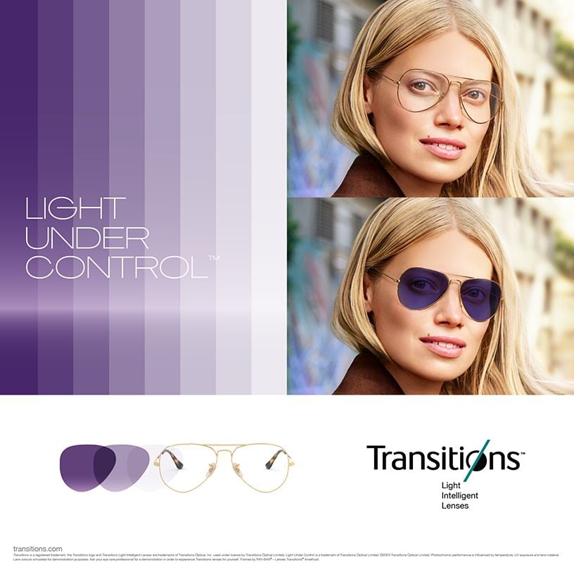 Light reactive lenses | Visilab